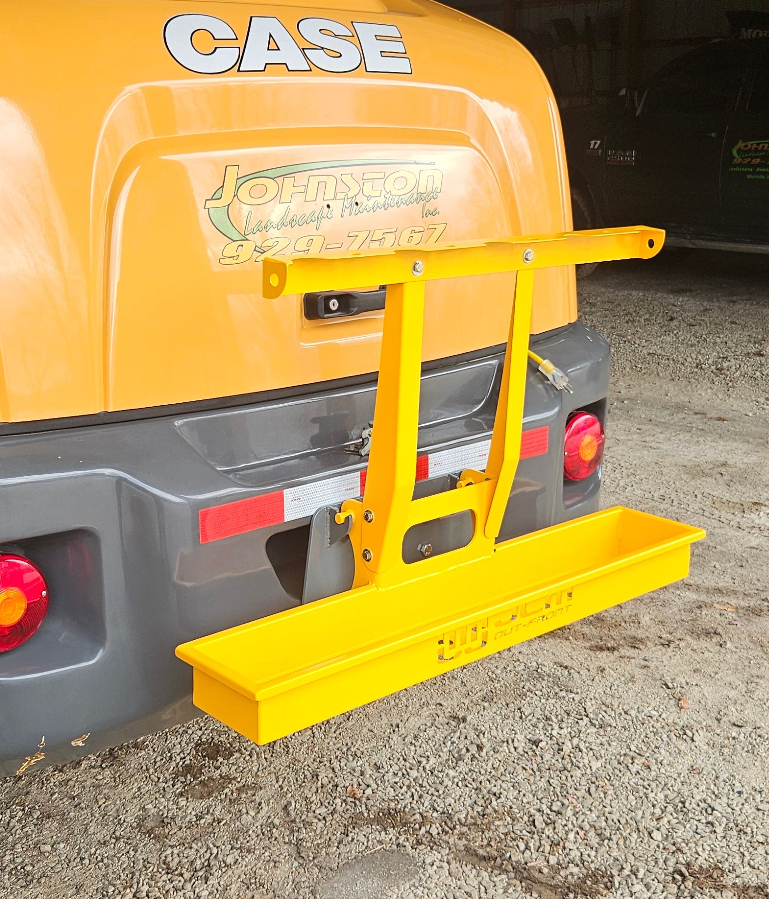 Compact Wheel Loader Tool Tray | JLM OutFront